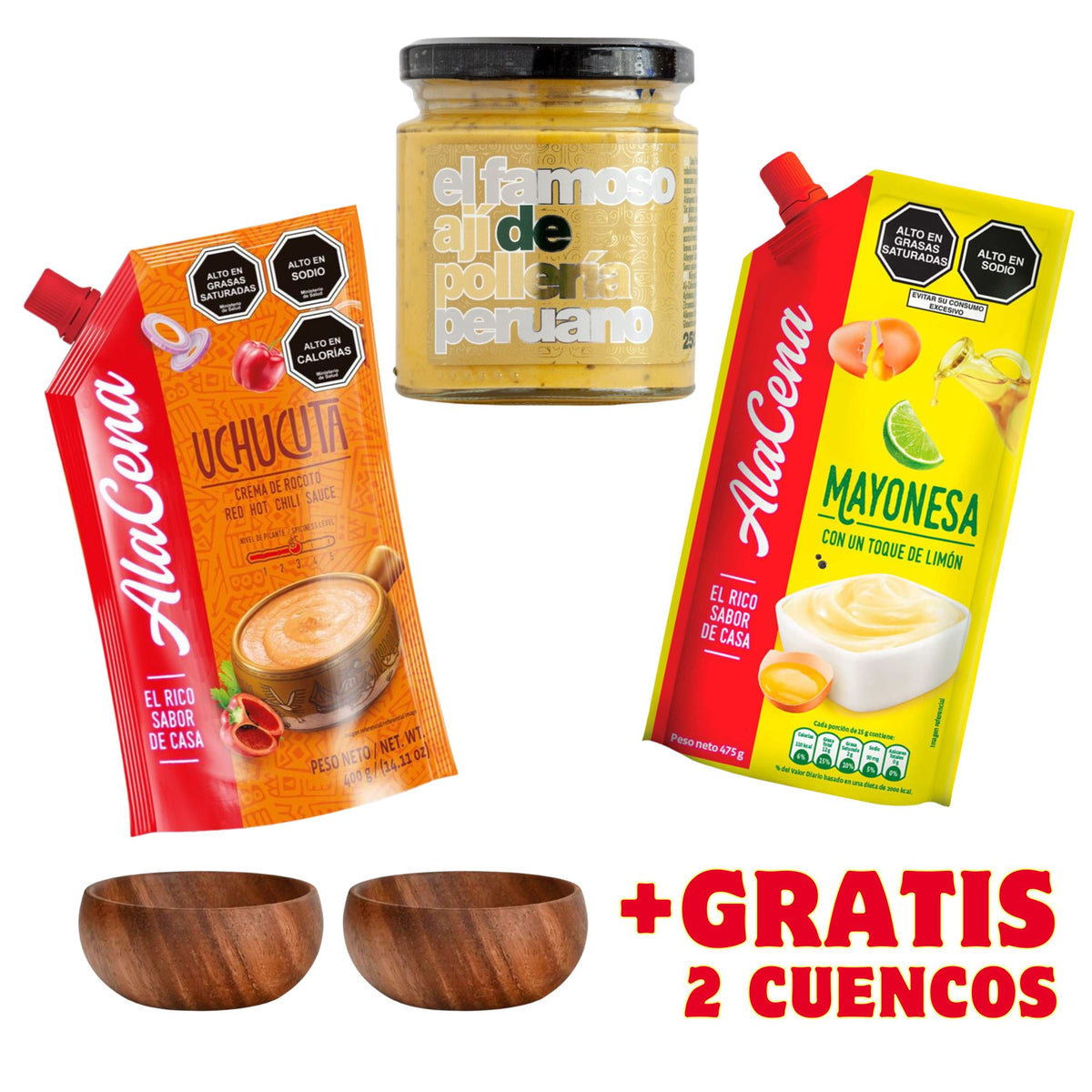 🇵🇪🔥 Pack Cremas “Tu Toque Peruano” + 2 cuencos GRATIS — Perú Online