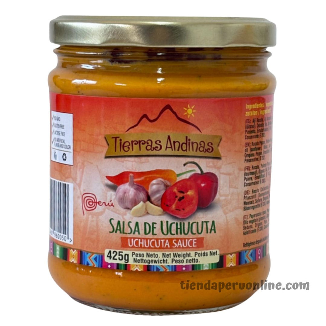 Salsa Uchucuta 425 g "Tierras Andinas" — TIENDA PERU ONLINE