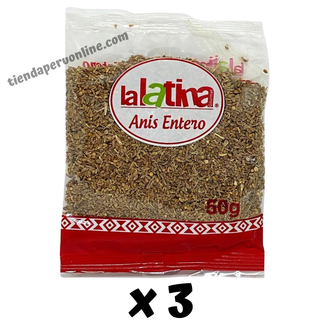 Anis Entero La Latina Pack 3 x 50g — TIENDA PERU ONLINE