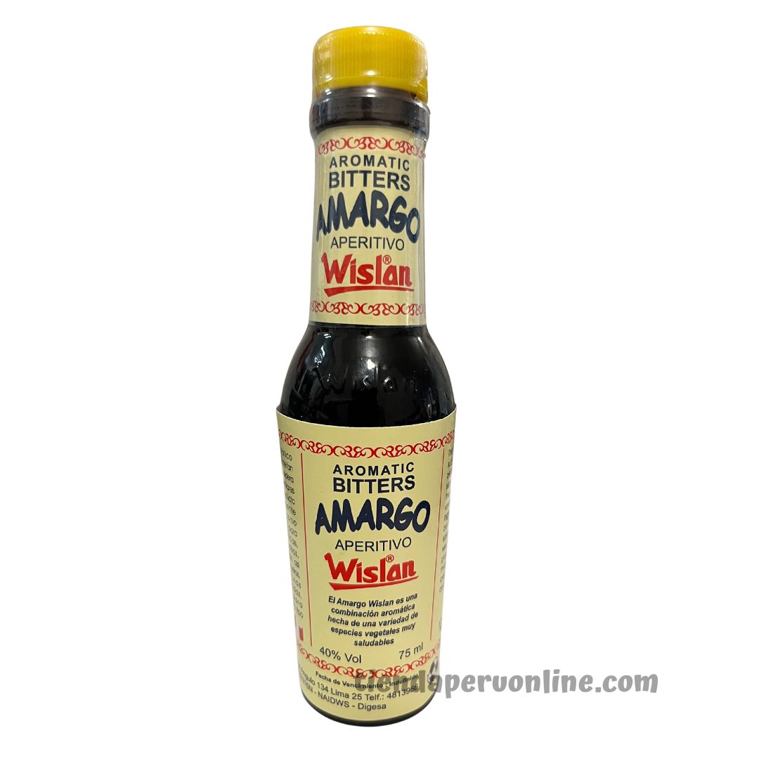 Amargo 75 ml Wislan (Para Pisco Sour) — Perú Online