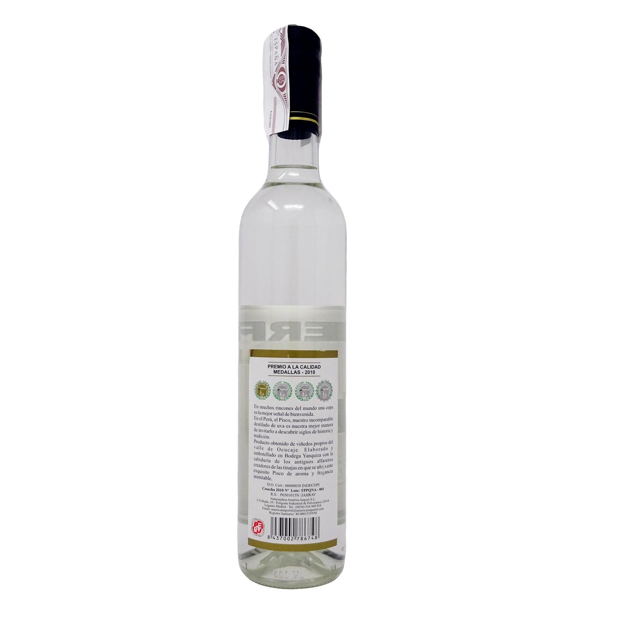 Pisco Quebranta Tierra del Inca 700 ml — Perú Online